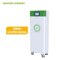 China Off Grid Home Solar System Lithium Battery Cabinet 6500 Cycle Life 48V 400Ah 20Kwh for sale