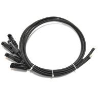 China Black / Red 1000v 1500V Solar Cable , 10 Awg 8 Awg Solar Wire for sale