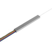 China Low Excess Loss 900um Steel Tube PLC Splitter 1x2 Without Connector for sale