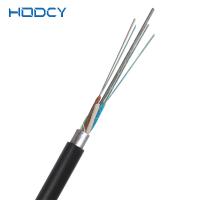 China Outdoor Underground Armoured Optical Fiber Cable G652D Single Mode GYTA 250µm for sale