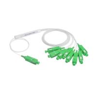 China 1260nm-1650nm Single Mode Fiber Splitter 1x8 PLC Splitter For FTTX for sale