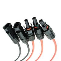 China 14AWG Solar Photovoltaic Cable / IP67 Solar PV Wire With MC4 Connector for sale