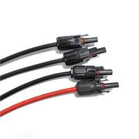 China Waterproof MC4 Solar Extension Cable / 12AWG Solar Adaptor Cable for sale