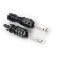 China Female MC4 Solar PV Connector UL94-V0 Multiple Plugging / Unplugging Cycles for sale