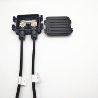China 1000V DC Solar PV Module Junction Box IP67 UL944-V0 Flame Class for sale