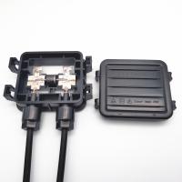 China 1000V DC Solar PV Module Junction Box IP67 UL944-V0 Flame Class for sale