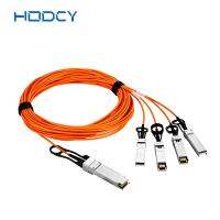 China MPO To MPO Fiber Optic Patch Cord 12F LSZH OM3 1260 - 1650nm Wavelength for sale