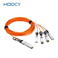 China MPO To MPO Fiber Optic Patch Cord 12F LSZH OM3 1260 - 1650nm Wavelength for sale