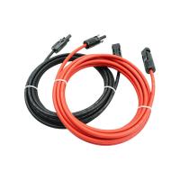China High Resistant DC Photovoltaic Solar Panel Extension Cable Wire 4mm 6mm 10 AWG for sale