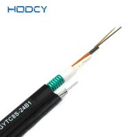 China Figure 8 Outdoor Fiber Optic Cable Self Supporting 12 Core Armored Aerial GYTC8A for sale