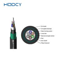 China Underground Outdoor Fiber Optic Cable Direct Burial GYTY53 PE Jacket for sale