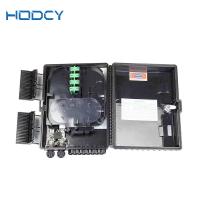 China Wall Mounted Fiber Optic Distribution Box NAP 16 Core FTTH Termination Box for sale