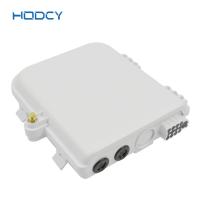 China FTTH 8 Ports Fiber Optic Distribution Box 1:8 Outdoor Wall Mounting PLC Splitter for sale