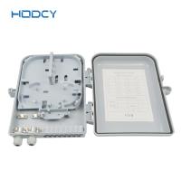 China 1*16 Fiber Network Distribution Box , 24 Core CTO FTTH Fiber Optic Termination Box for sale