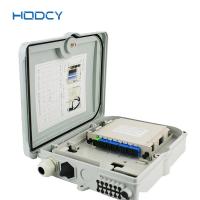 China NAP Fiber Optic Distribution Box 16 Core FDB Wall Mount Termination Box for sale