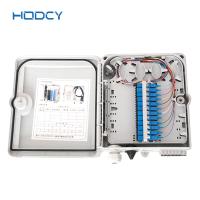 China NAP Fiber Optic Distribution Box 16 Core FDB Wall Mount Termination Box for sale