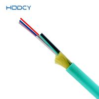 China GJFJV Indoor Fiber Optic Cable OM3 FRP Strength Member Tight Buffered Distribution for sale