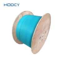 China GJFJV Indoor Fiber Optic Cable OM3 FRP Strength Member Tight Buffered Distribution for sale