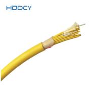 China OS2 SingleMode Indoor Fiber Optic Cable GJFJV 1-12cores Loose Tube Structure for sale