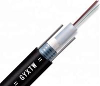 China 2-24 Core GYXTW Armored Multimode Fiber Optic Cable Double Parallel FRP for sale