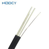 China Flat LSZH FTTH Drop Fiber Optic Cable G657A Self Support Tight Buffer for sale