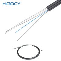 China Hochiry G657A LSZH FTTH Drop Fiber Optic Cable With PVC LSZH PE Jacket for sale