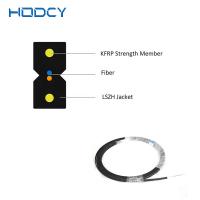 China FTTH Outdoor Drop Cable Patch Cord , Aerial Self Supporting Fiber Optic Cable for sale