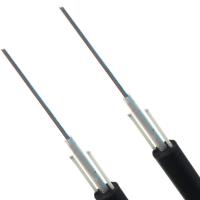 China 12F Overhead Outdoor Fiber Optic Cable GYXFTY G655 G652D G657A Non Metallic for sale