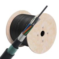 China GYTS53 Outdoor Fiber Optic Cable Double Jacket Direct Buried Al Tape Steel Armoured for sale