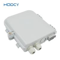 China FTTH Outdoor Fiber Optic Termination Box , NAP 16 Core Telecommunication Distribution Box for sale