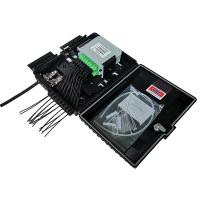 China ABS FDB Nap Fiber Optic Distribution Box 16 Ports Network Termination Box for sale
