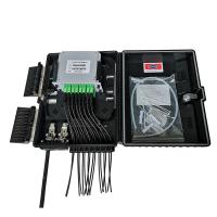 China ABS FDB Nap Fiber Optic Distribution Box 16 Ports Network Termination Box for sale