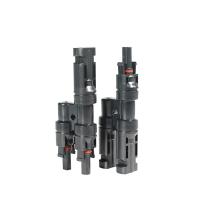 China 1500V IP65 Waterproof Electrical Wire Connectors , MC4 Branch Connector for sale