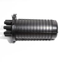China 144 Cores Aerial Fiber Splice Enclosure Junction Box Heat Shrinkable Type 507*200mm for sale