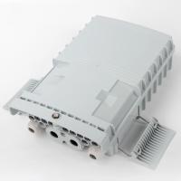 China 16 Core FTTH Fiber Access Terminal Box Caixa Caja Outdoor Wall With CTO Inline Drop Cable for sale