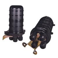 China NAP FTTH Fiber Optic Splice Closure / Dome Enclosure Silicone Rubber Mechanical ODM for sale