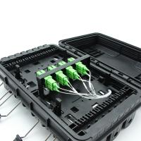 China Aerial PLC Splitter Closure IP68 Optical Distribution Box Silicone Rubber Seal for sale