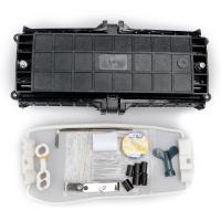 China IP68 FTTH Horizontal Fiber Optic Joint Closure 48 96 Cores 2 Inlet 2 Outlet for sale