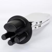 China 1 In 3 Out Heat Shrinkable Joint Closure 24 Core FOSC Dome Type for sale