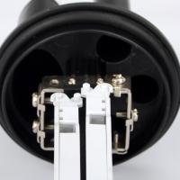 China 1 In 3 Out Heat Shrinkable Joint Closure 24 Core FOSC Dome Type for sale