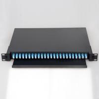 China ODF Fiber Optic Patch Panel Rack Mounted SC FC ST LC 48 Fiber for sale