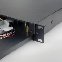 China 19'' 1U ODF 24 Port SC Fiber Patch Panel Distribution Box SMC IP55 for sale