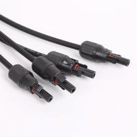 China 1500VDC Solar Panel Cable Connectors , MC4 Y Solar Connector for sale