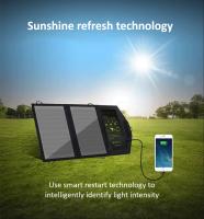 China Outdoor Folding Solar PV Panel Mobile Phone Charger Portable 5V 10W 300g for sale