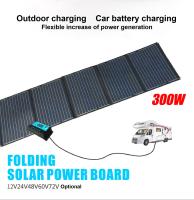 China Monocrystalline Solar PV Panel 300 Watt Folding 510*700*35mm for sale