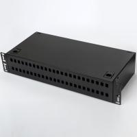 China 48 Port LC Patch Panel , 19inch 2U Fiber Optical Distribution Frame for sale