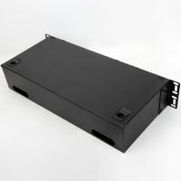 China 48 Port LC Patch Panel , 19inch 2U Fiber Optical Distribution Frame for sale