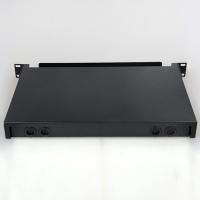 China 19inch Fiber Optic Patch Panel 1U SC Duplex ODF Distribution Frame for sale