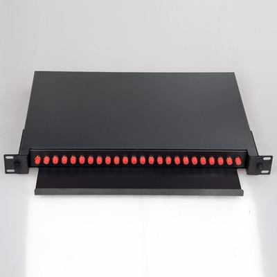 China FTTH FDF Fiber Distribution Frame 19 Inch Slide Rail Rack Mount for sale