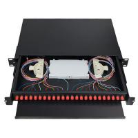 China FTTH FDF Fiber Distribution Frame 19 Inch Slide Rail Rack Mount for sale